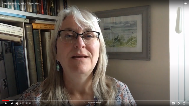 Writing from the Virtual Village Hall – Alison Mott